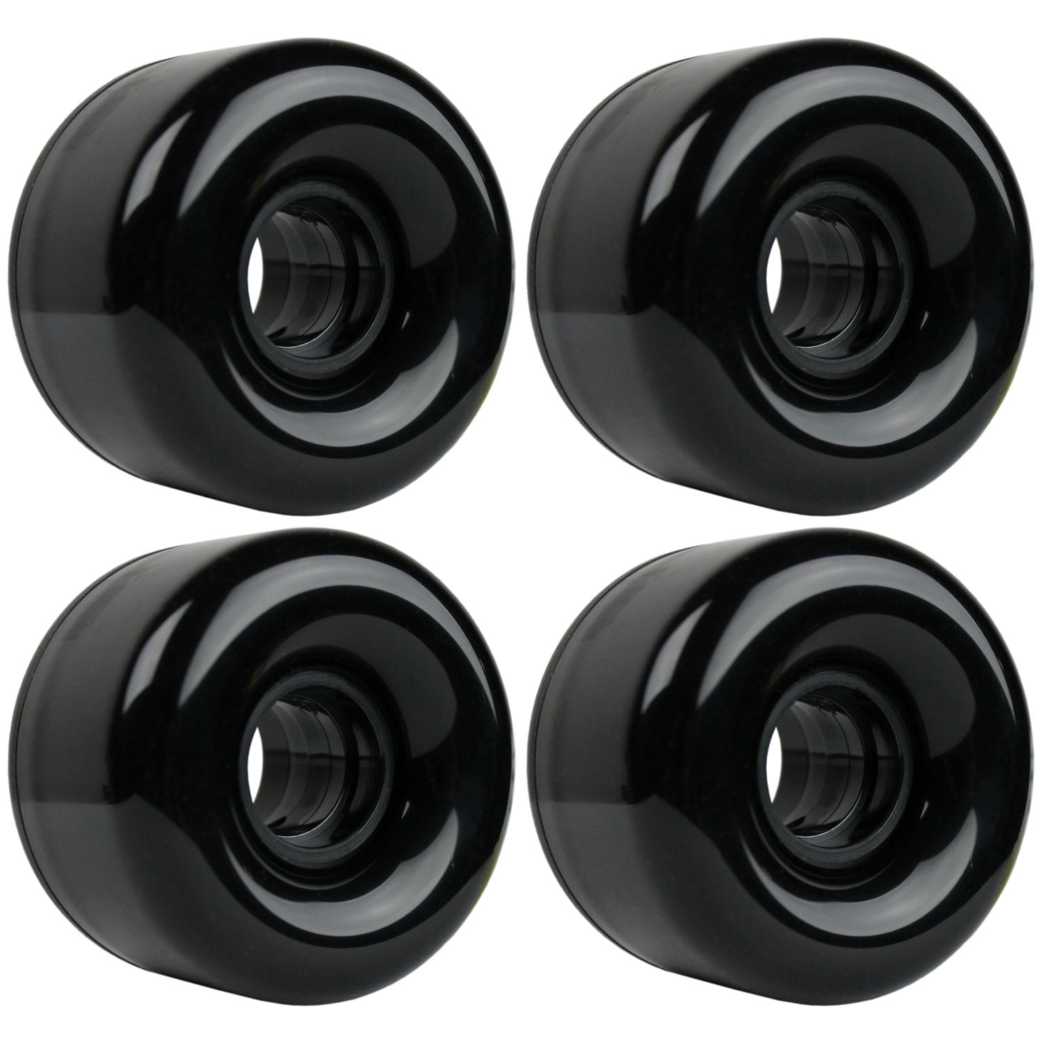 LONGBOARD CRUISER WHEELS SET 65mm x 44mm 83A Black - Walmart.com LONGBOARD CRUISER WHEELS SET 65mm x 44mm 83A Black - Walmart.com