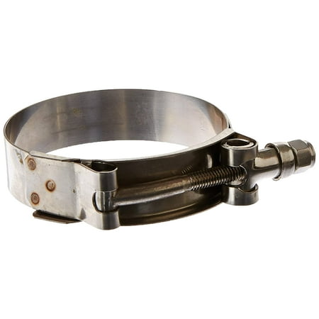 HPS (SSTC-35-40) 35mm - 40mm Stainless Steel T-Bolt Clamp for 1-1/8 ...