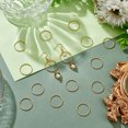 1Set 30Pcs 201 Stainless Steel Linking Ring Golden 20x1mm - Walmart.com