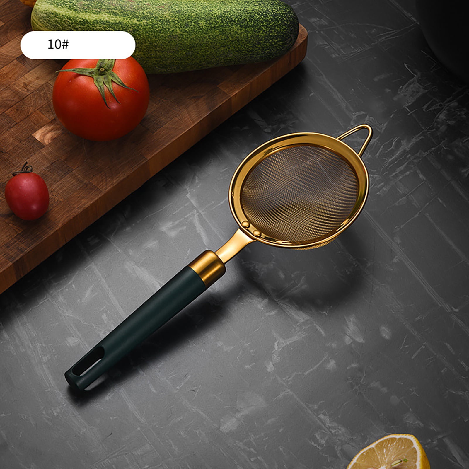 Filter Spoon - Stainless Steel Kitchen Fine Mesh Strainers with Handle ...