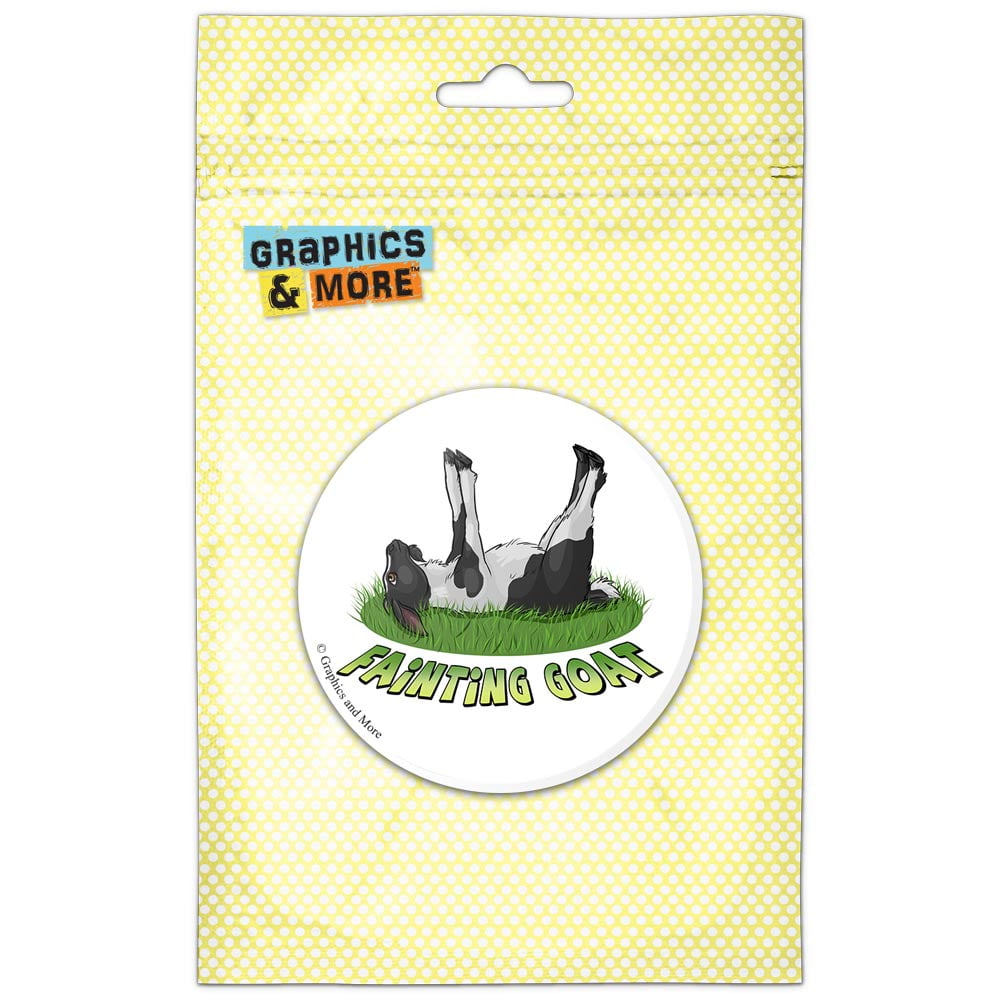 Fainting Goat Myotonic Refrigerator Button Magnet - Walmart.com