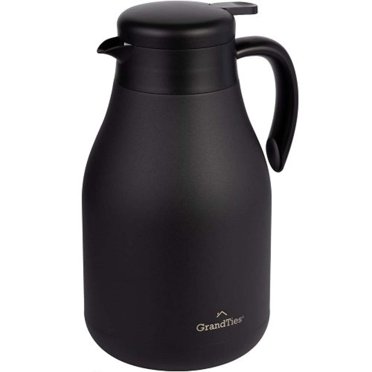 Hormel, HOR4022B, Black Swirl Insulated Plastic Carafe, 1 Each, Black ...