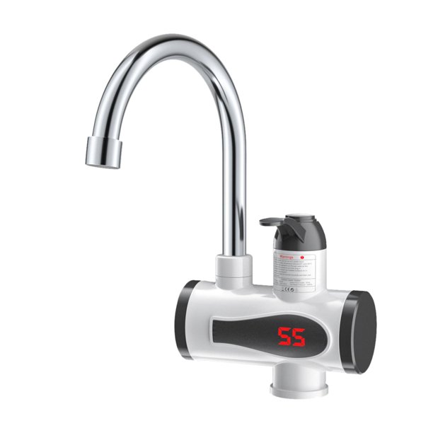 Tnarru Kitchen Heating Tap Instant Hot Water Faucet Rotatable Tankless ...