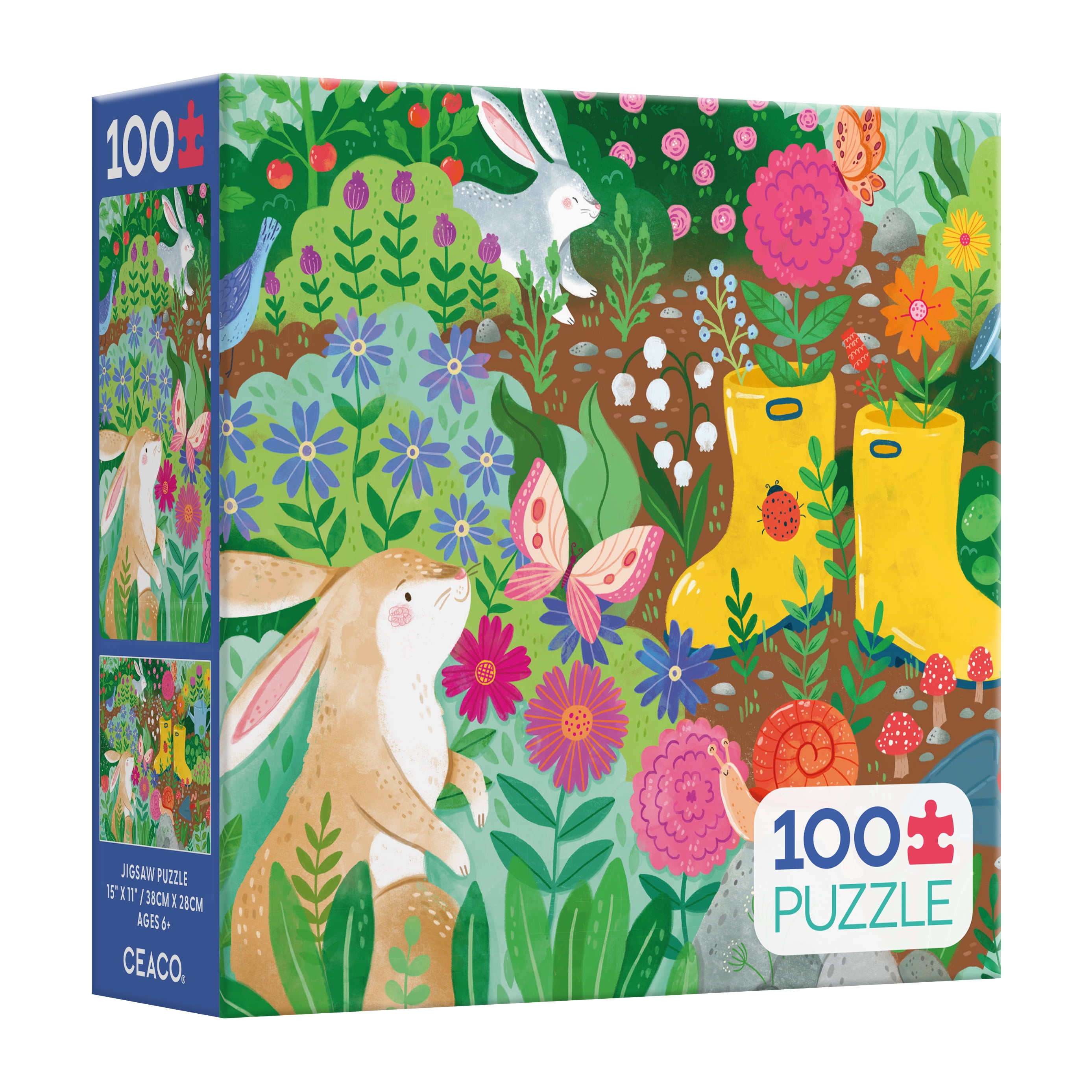 Ceaco - Kids - Natalie Briscoe - All About Animals - 100pc Piece ...