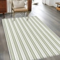 Abstract Stripe 2.7'x5' Rug for Office Desk Chair Area Small Bedroom ...