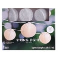 8 Pack: 10ct. White Fabric Lantern String Lights by Ashland® - Walmart.com