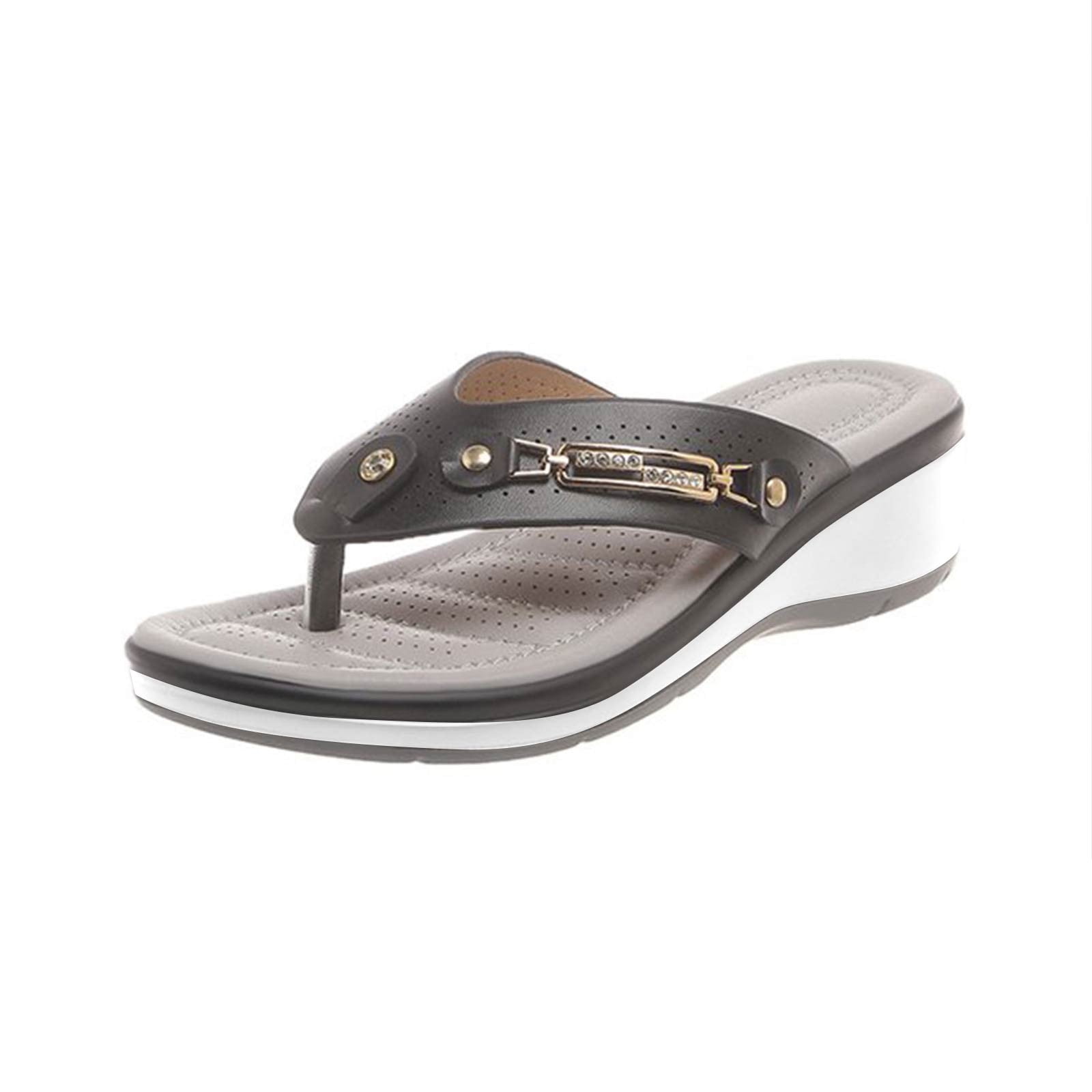 Click here for Ctreela Women Orthopedic Flip Flops 2025 Dressy Co... prices