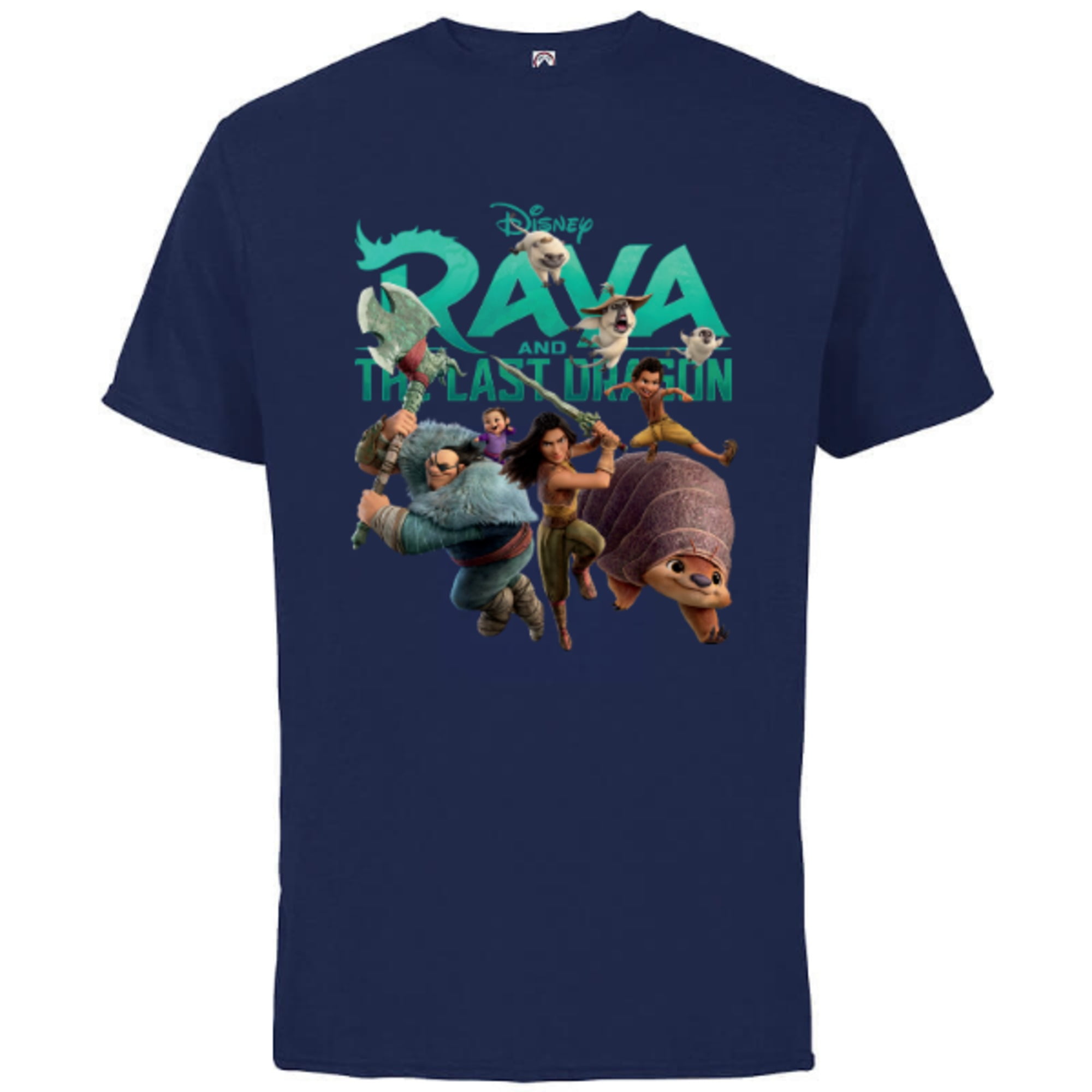Disney Raya and the Last Dragon Characters Standard T-Shirt - Short ...