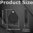 YUNOVA AirTag Case 3 Pack, Waterproof Magnetic Holder with Rope ...