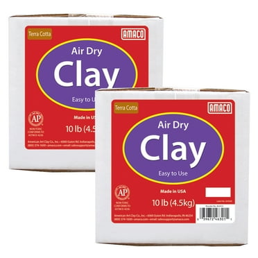 Amaco Air Dry Modeling Clay, 10 Lbs., Gray - Walmart.com