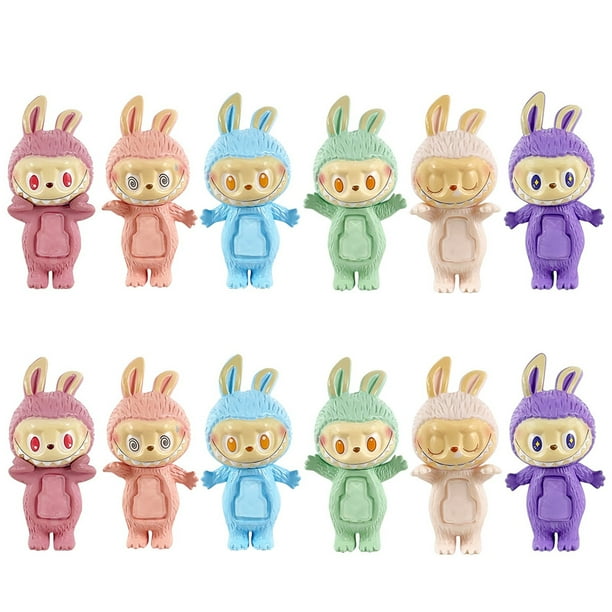 Winter Clearance Labubu doll POP mart labubu 12PC Intriguing Angel Figurines In Surprise Blind ...