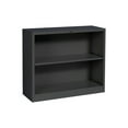 HON Metal Bookcase - Bookcase with Two Shelves, 34-1/2w x 12-5/8d x 29h ...