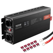 VEVOR Pure Sine Wave Inverter, 3000W, DC 12V to AC 120V, LCD Display ...