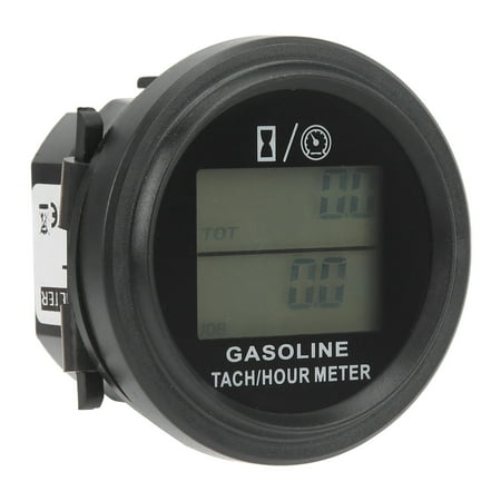 Digital Engine Hour Meter Tachometer, Engine Maintenance Reminder Plug ...