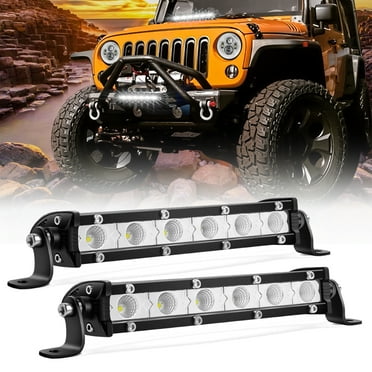 Rigidhorse 12 Inch LED RRF12 Light Bar Single Row Flood & SpotBeam ...