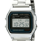Casio Men's Vintage Digital Alarm Chronograph Watch, Stainless Steel, 7 ...
