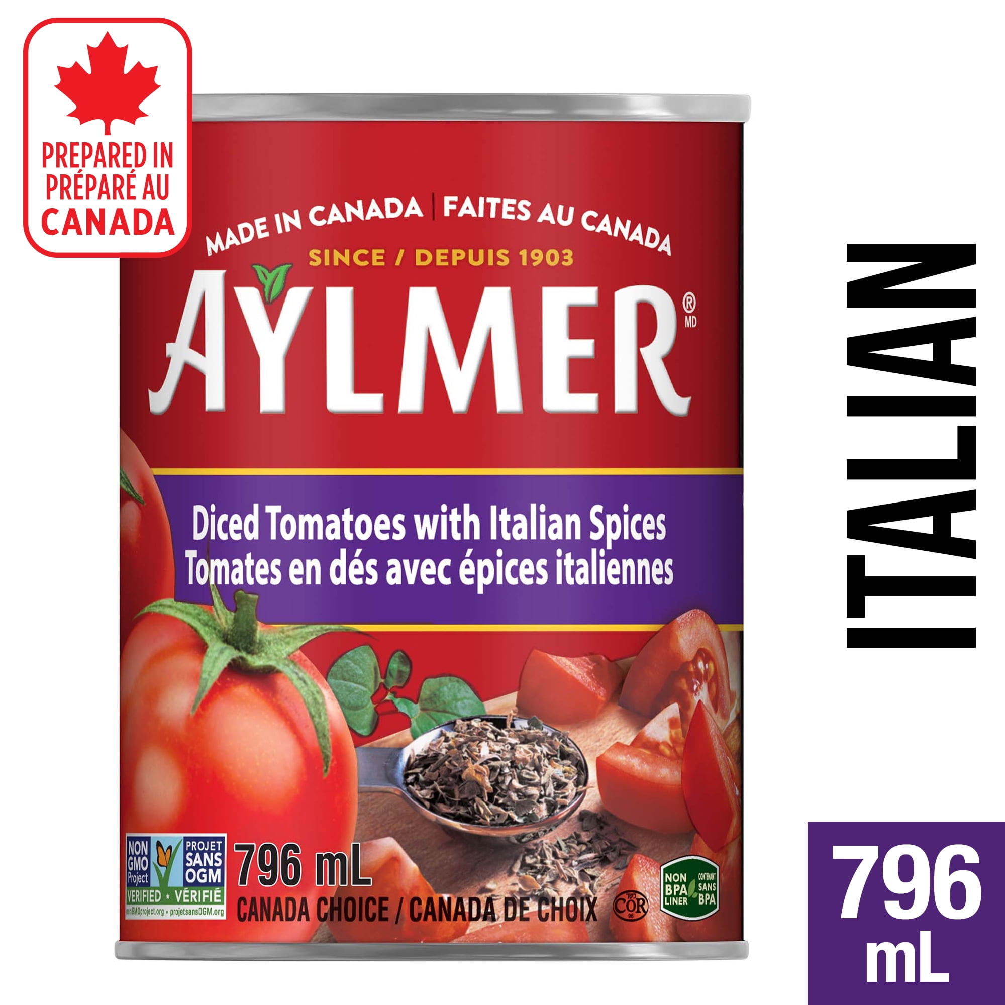 Click here for Aylmer Tomatoes Aylmer Diced Tomatoes With Italian... prices