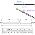 80 Pack AISI 316 Stainless Steel Left&Right Handed Thread Swage lag ...