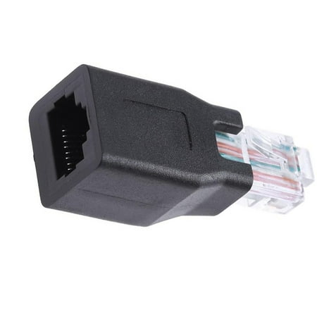 RJ45 Male to Female CAT6 Connector Connector; Lan Ethernet Lan Ethernet ...