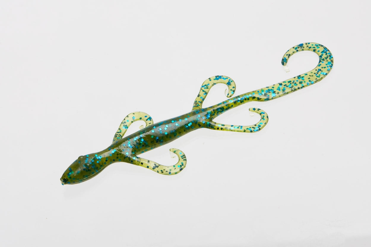 Zoom Lizard Fishing Bait, Blue Watermelon, 6”, 9-pack - Walmart.com ...