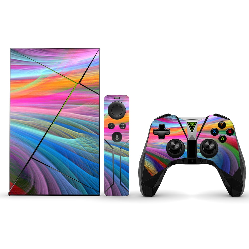 Skin Decal Wrap Compatible With NVIDIA Shield TV (2017) Sticker Design ...