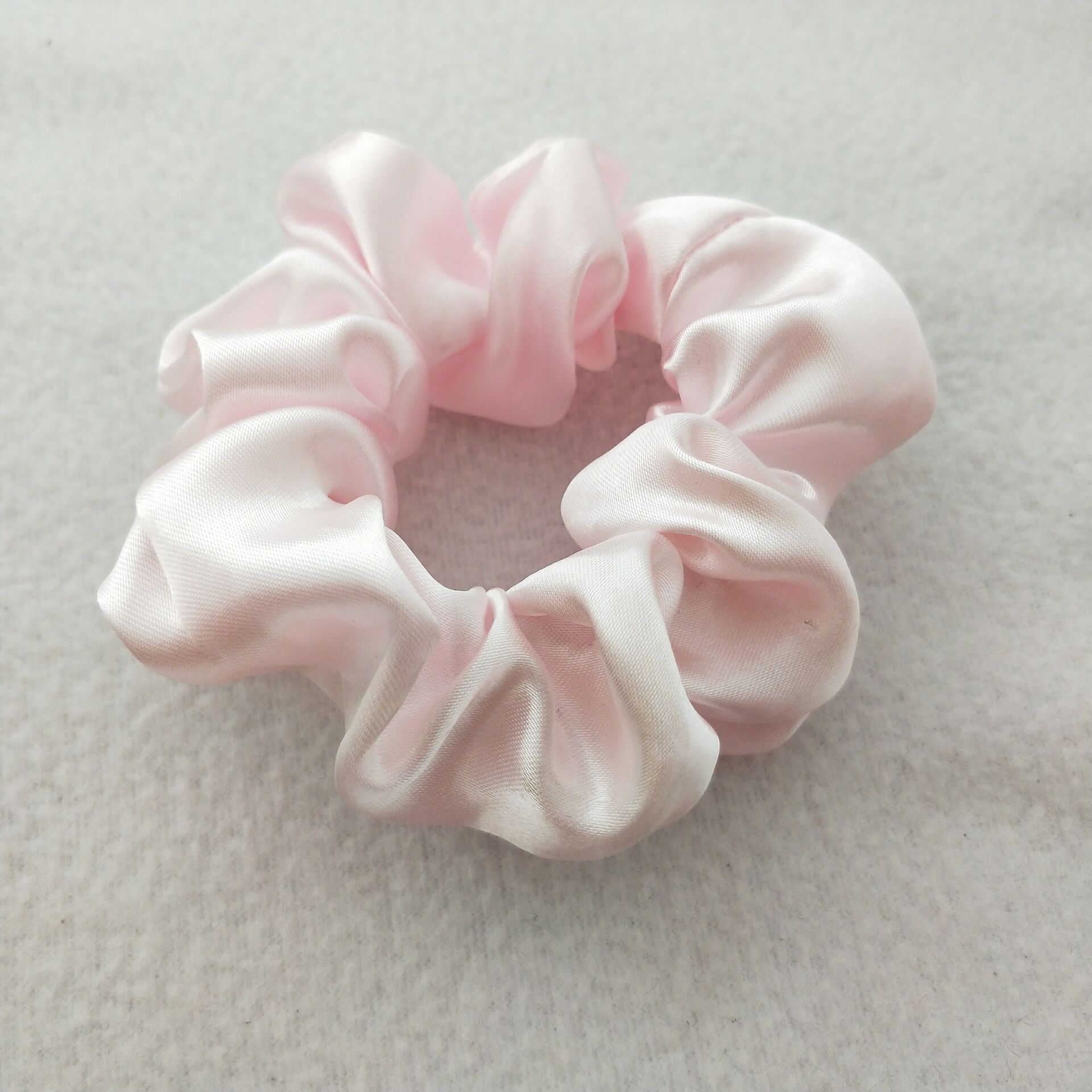 Anillo elástico para el cabello con cuerda para el cabello de satén de ...