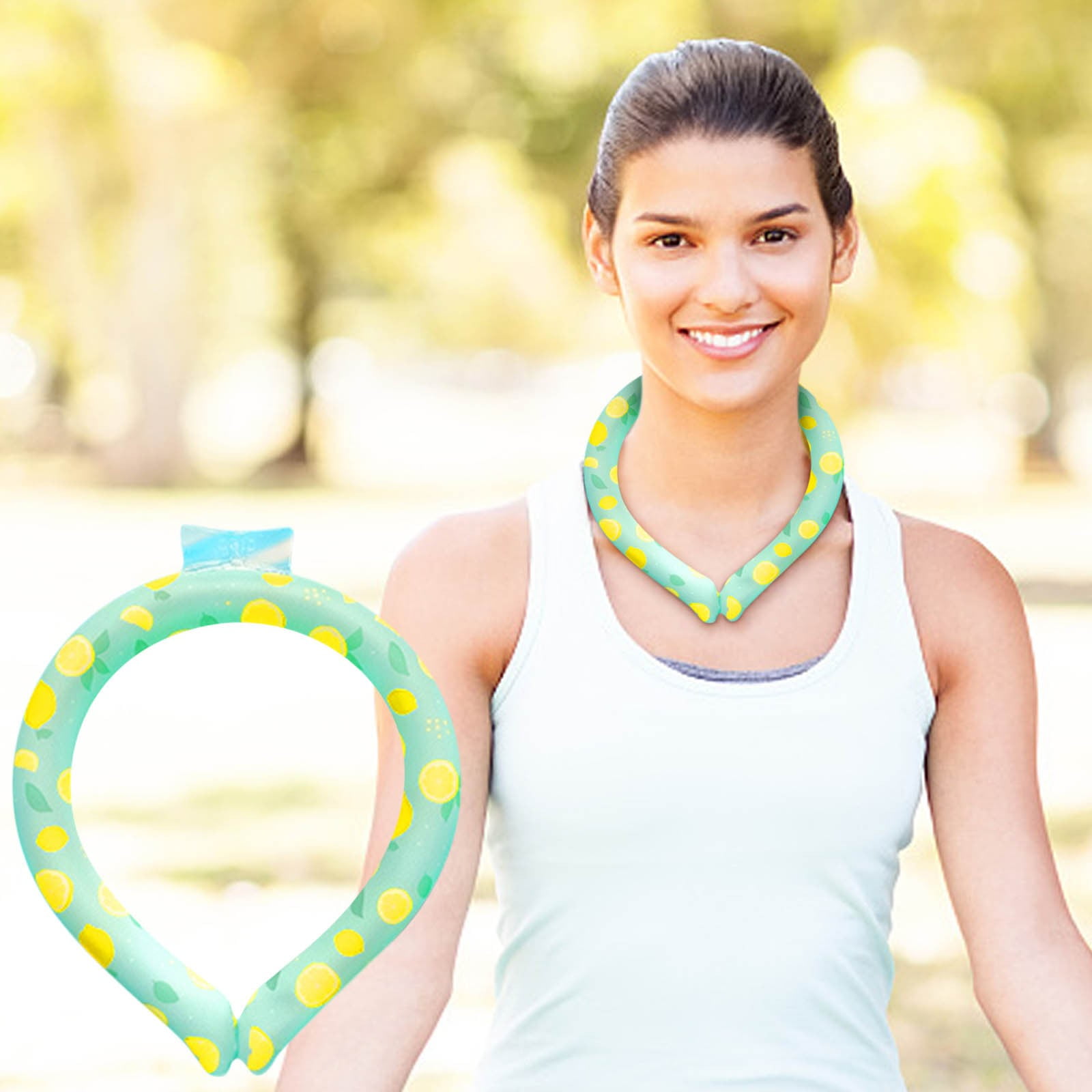 Zedker Neck Cooler, Cooling Neck Wraps, Neck Cooling Tube - Personal Air Conditioner with 130ml ...