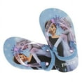 Disney Frozen Girls Flip Flops with back strap - Lilac , Size: 5-6 ...