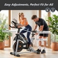 EDX Exercise Bike with LCD Monitor & Infinite Resistance, Adjustable ...