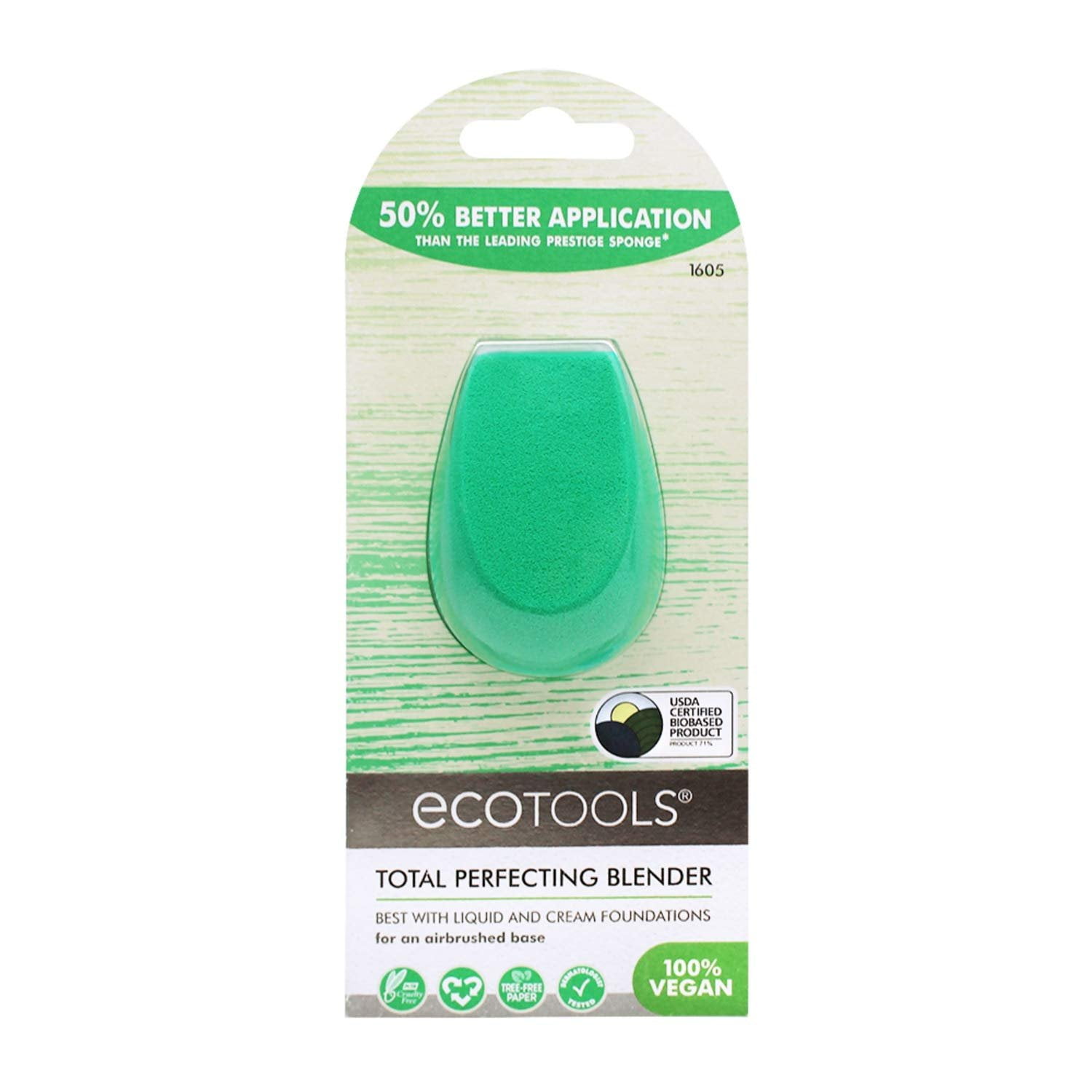 Ecotools Perfecting Blender, Makeup Beauty Sponge Pack of 2 - Walmart.com