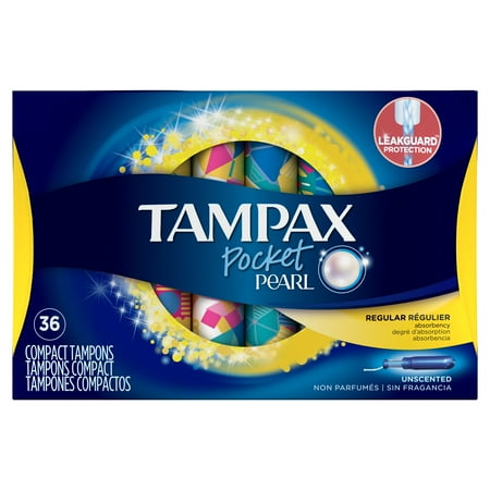 D-TAMPAX PEARL TPX POCKT PRL REG 36 | Walmart Canada