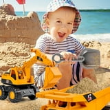 TIFOR Construction Machines Truck Toys, Backhoe and Excavator Vehicles ...