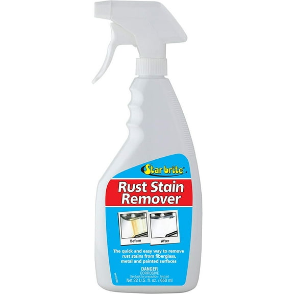 STAR BRITE Rust Stain Remover Spray - Instantly Dissolve Corrosion ...