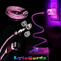 LyteCordz - Light Up Magnetic Quick Connect Release LED Charging ...