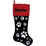 Personalized Planet Christmas Dog Stocking with Red Cuff, Cotton ...
