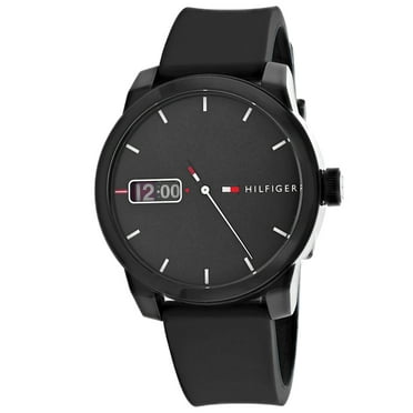 WATCH TOMMY HILFIGER STAINLESS STEEL BLACK BLACK MEN 1710391 - Walmart.com