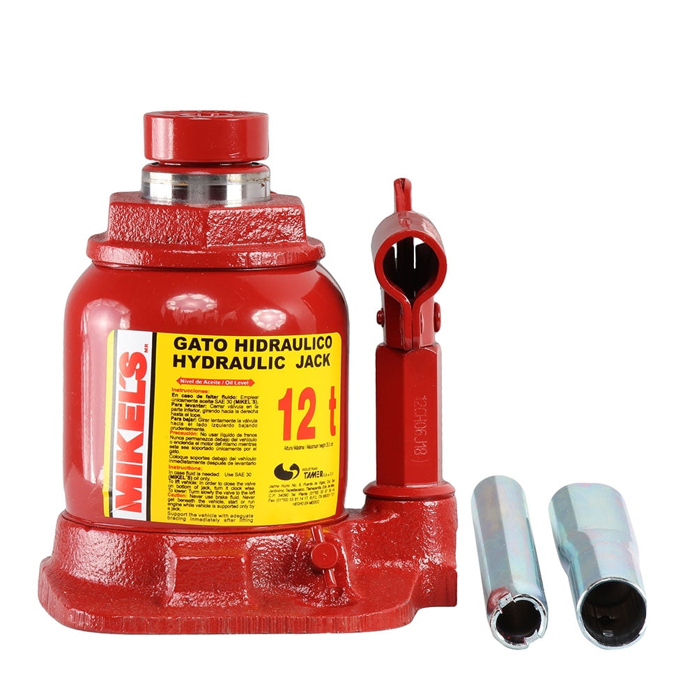 Gato Hidraulico Acero Botella 12t Chaparro Mikels Horizontal MIKEL's GH ...