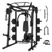 Mikolo Smith Machine Home Gym, 2200 lbs Power Rack Cage with Cable ...