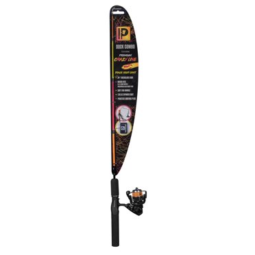 Profishiency 5' Micro Telescopic Fiberglass Spin Combo with Loaded Pocket Box - Walmart.com