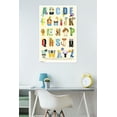 Disney Characters as the Alphabet Wall Poster, 22.375" x 34" - Walmart.com