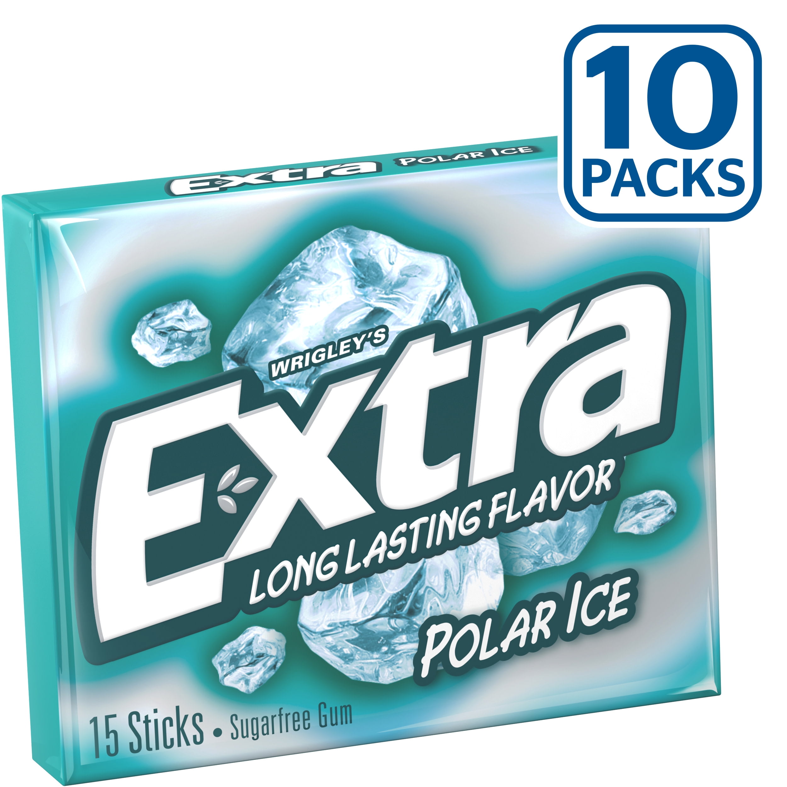 Buy Extra Polar Ice Sugar Free Travel Chewing Gum Bulk - 150 ct (10 ...