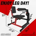 syedee Leg Extension and Curl Machine, Lower Body Special Leg Machine ...