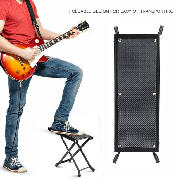 Gupbes Metal Guitar Foot Stool Guitar Foot Stand Guitar Foot Rest ...