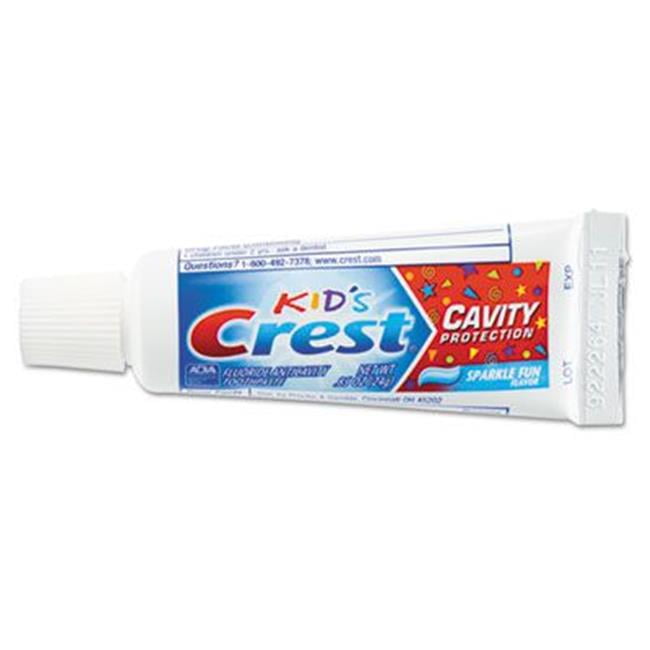 Procter & Gamble PGC40159CT 0.85 oz Kids Sparkle Toothpaste - Bubblegum ...
