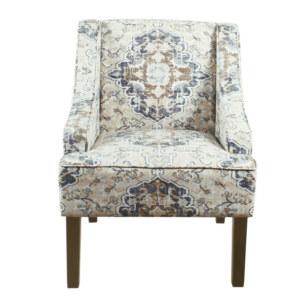 HomePop Classic Swoop Arm Accent Chair - Walmart.com