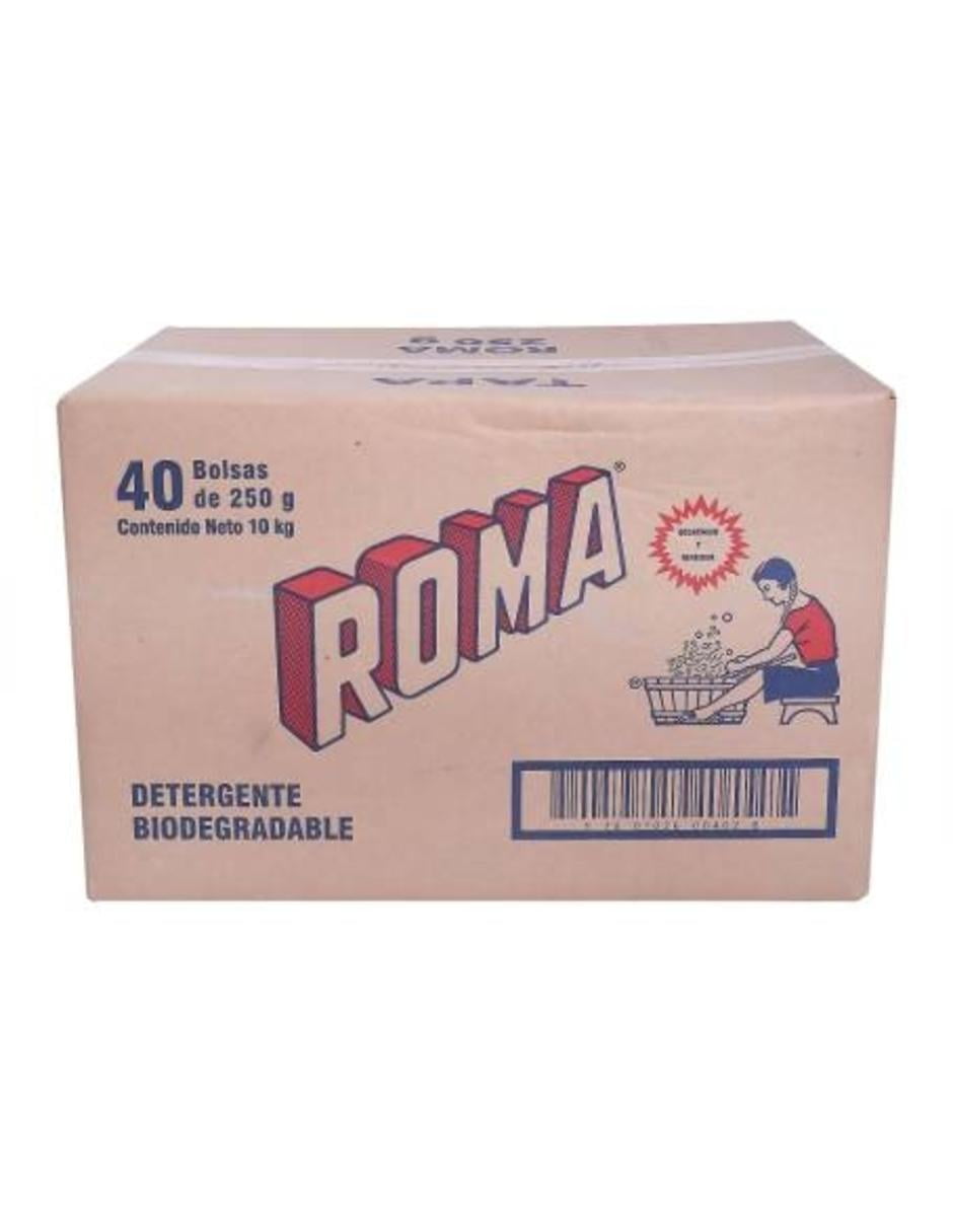 Pack de 40 Detergentes Roma de 250 Gr Roma 250 Gr | Bodega Aurrera en línea