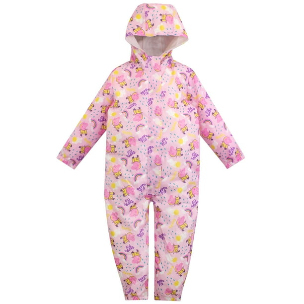 Peppa Pig Girls Puddle Suit Sizes 2T-8 - Walmart.com