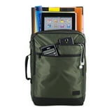 Bodhi Unisex Slim Tech Backpack Army Green Lightweight Travel Laptop ...