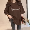 CAUYDY Womens 2026 Spring Going Out Tops Casual Short Sleeve Crewneck ...