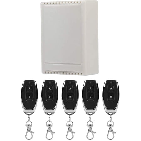 Dyfrio Dual Remote Control Switch，85-250V High-Power Learning Two-Way ...